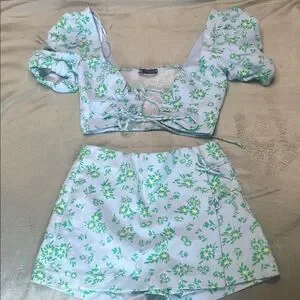Zara | Other | Zara Floral Matching Set | Poshmark